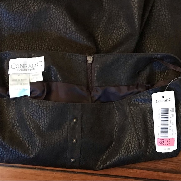 Conrad C Collection | Skirts | Vegan Leather Skirt | Poshmark